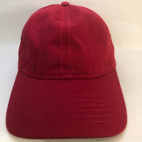 Accessories | Red Ball Cap | Poshmark